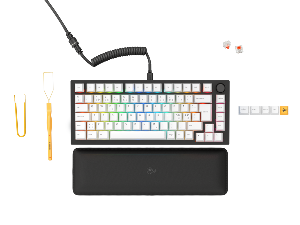 Glorious GMMK PRO 75% Pre-built ISO NORDIC - Black Slate